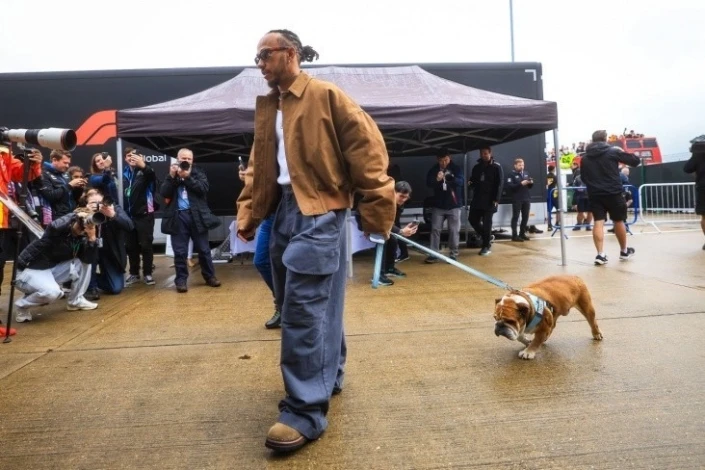 Lewis Hamilton asks fans to pray for his dog's health | Latest sports ...
