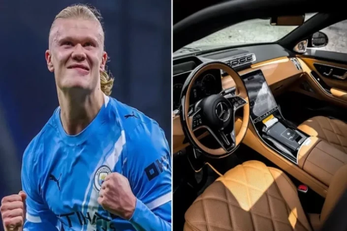 Haaland adds rare "Mercedes Maybach Virgil Abloh" to his luxury car ...