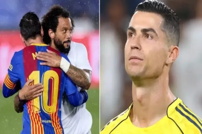 Marcelo reveals why he considers Messi better than Ronaldo: "He's ...