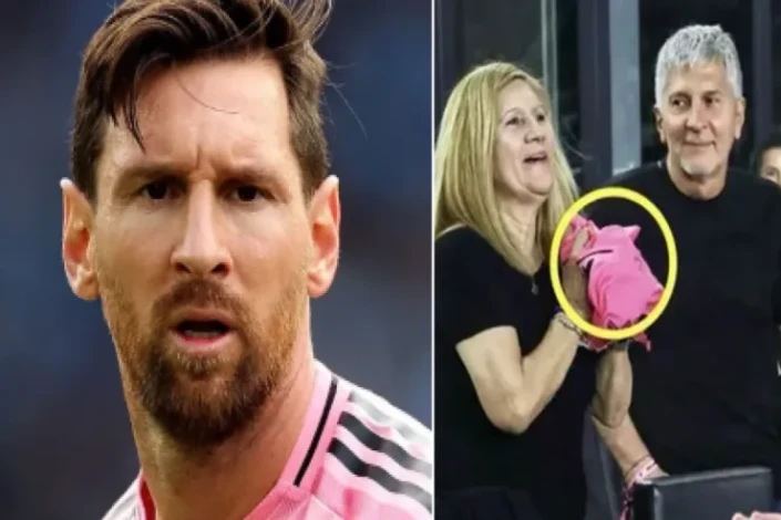 Messi's gesture of giving his jersey to his mother after the victory ...