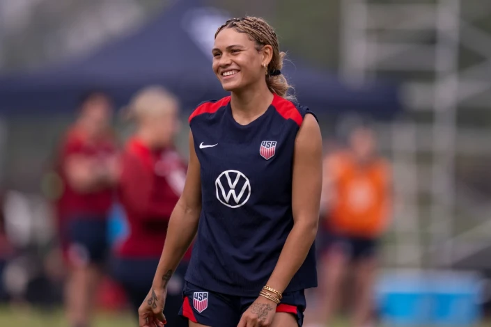 Trinity Rodman becomes the world's highest-paid female soccer player ...